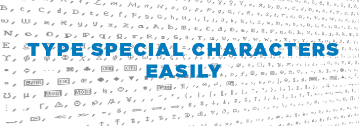 How To Type Special Characters With Keyboard Shortcuts - Windows - Stugon