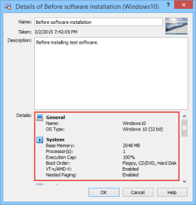 How to Create and Restore Snapshots in VirtualBox - Stugon