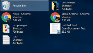 Change Desktop Icon View Styles on Windows 10 - Stugon