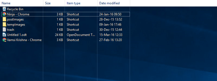 Change Desktop Icon View Styles on Windows 10 - Stugon