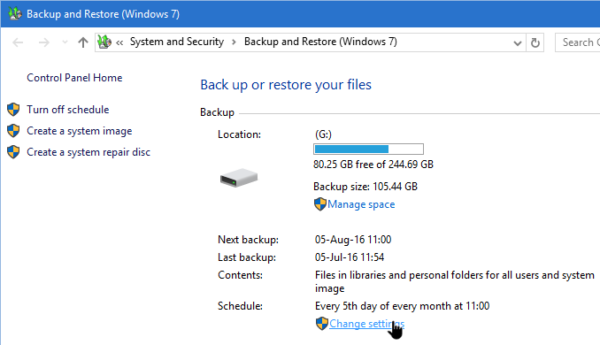 How to Create System Image Backup in Windows 10 - Stugon