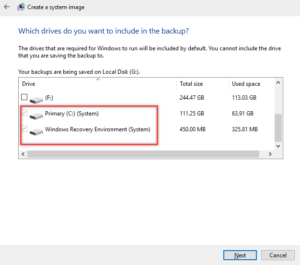 How to Create System Image Backup in Windows 10 - Stugon