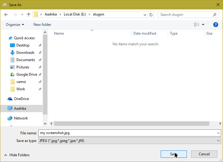 How to Take a Screenshot in Windows 10 - Stugon