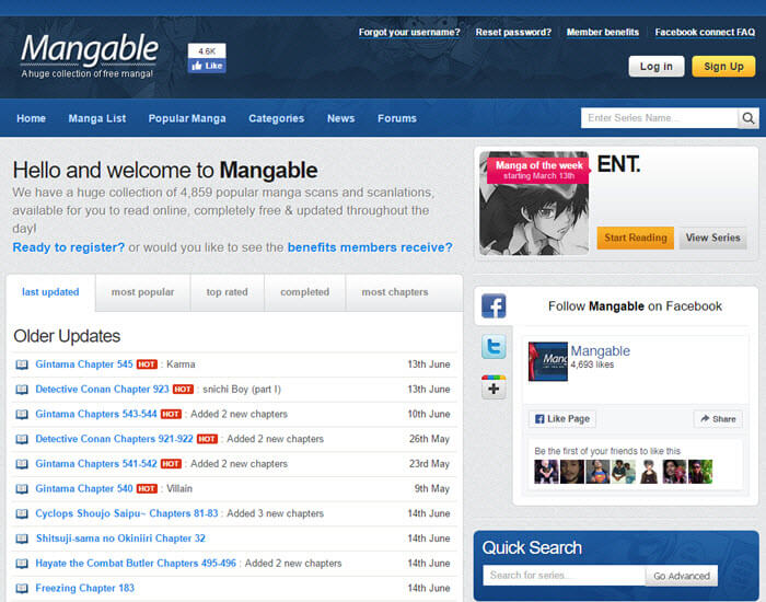 15+ Best Manga Website to Read Manga Online for Free - Stugon