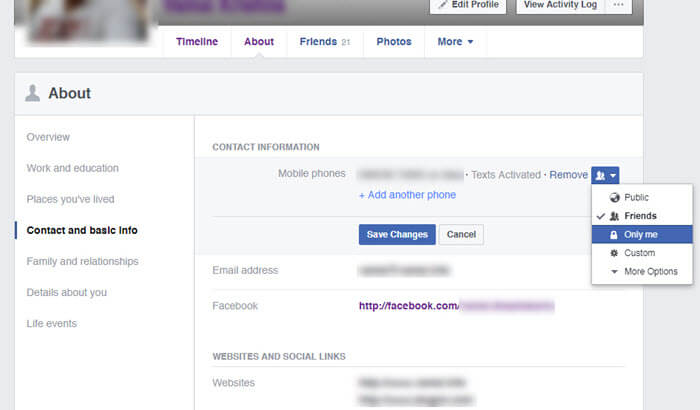 How to Hide Facebook Profile without Deleting the Account - TechTummy